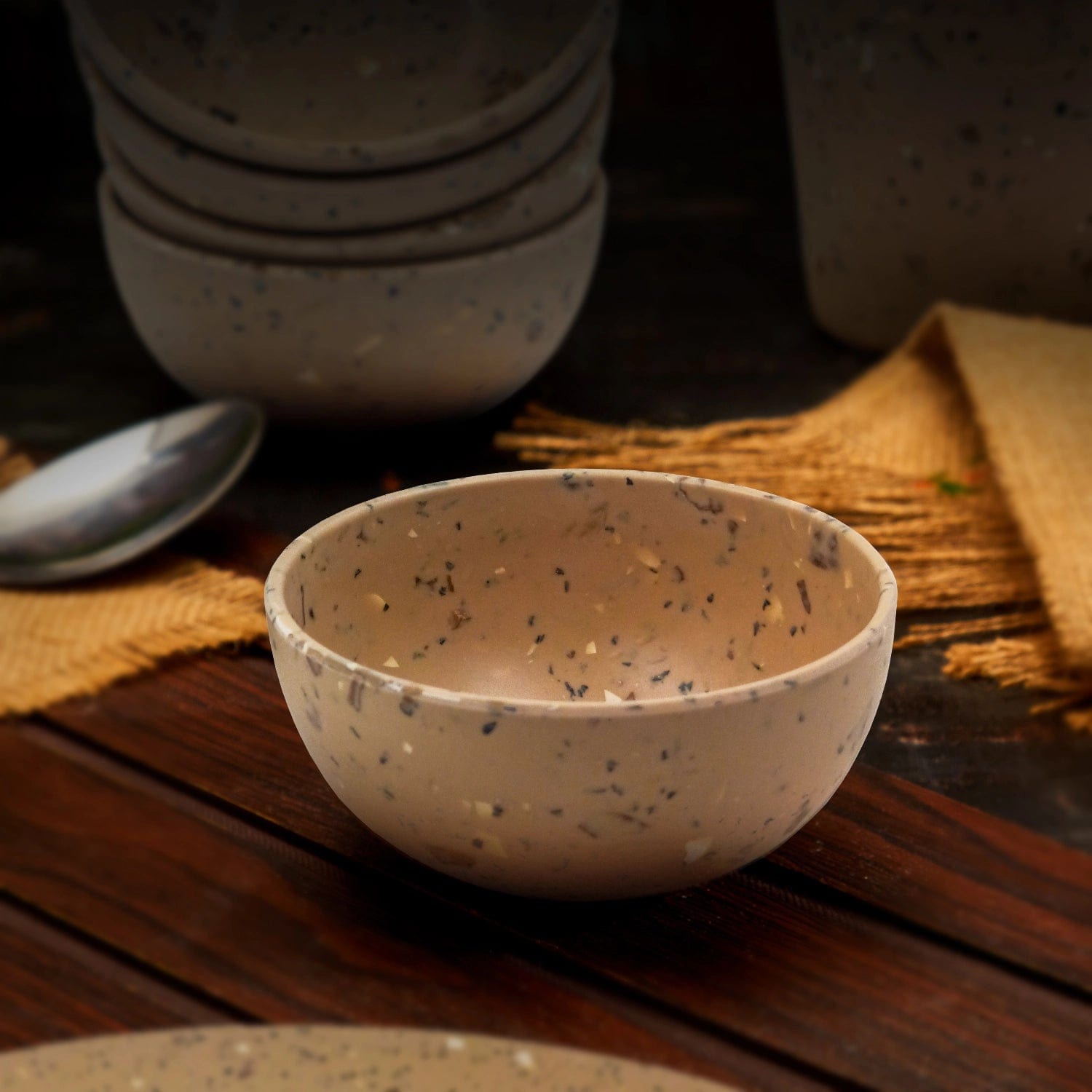 Daily-Use Eco-Friendly Bamboo Fiber Bowl : Stylish & Sustainable