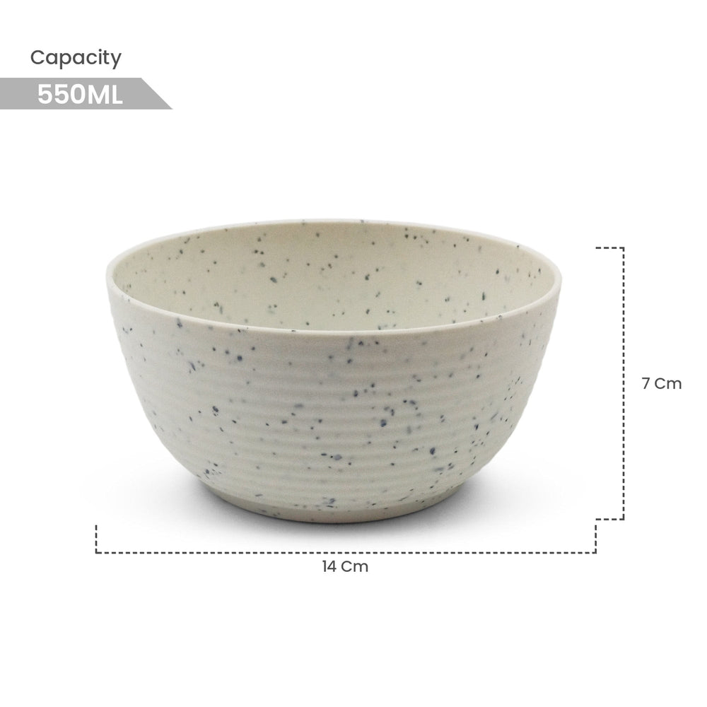 Daily-Use Eco-Friendly Bamboo Fiber Bowl: Stylish & Sustainable