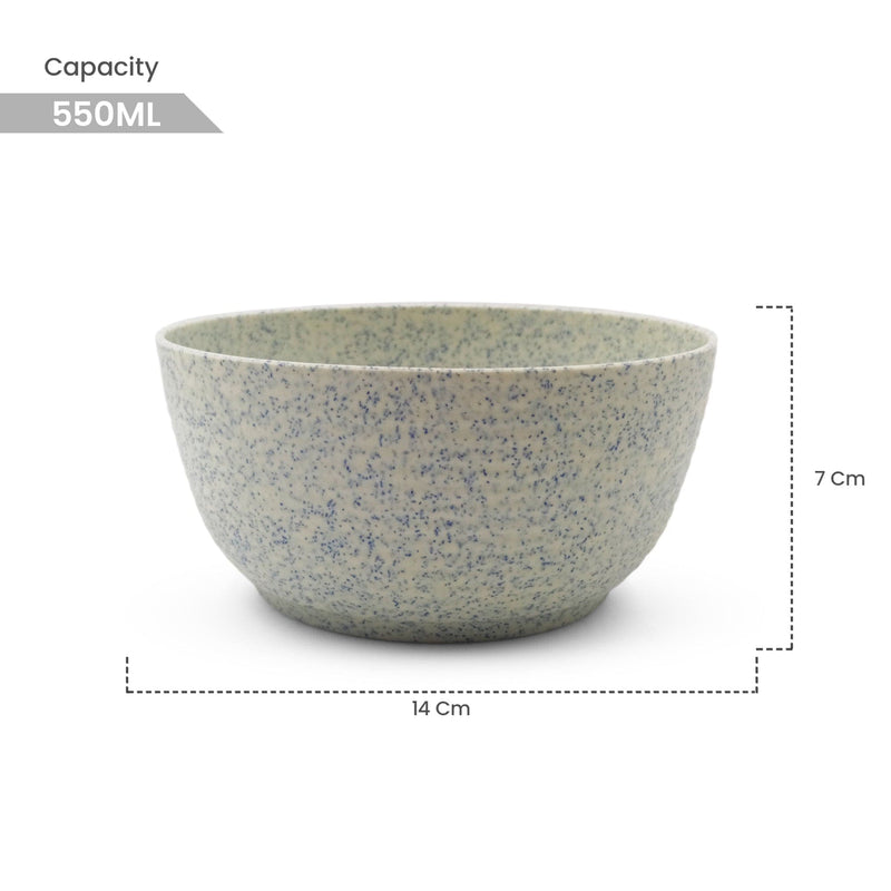 Daily-Use Eco-Friendly Bamboo Fiber Bowl: Stylish & Sustainable