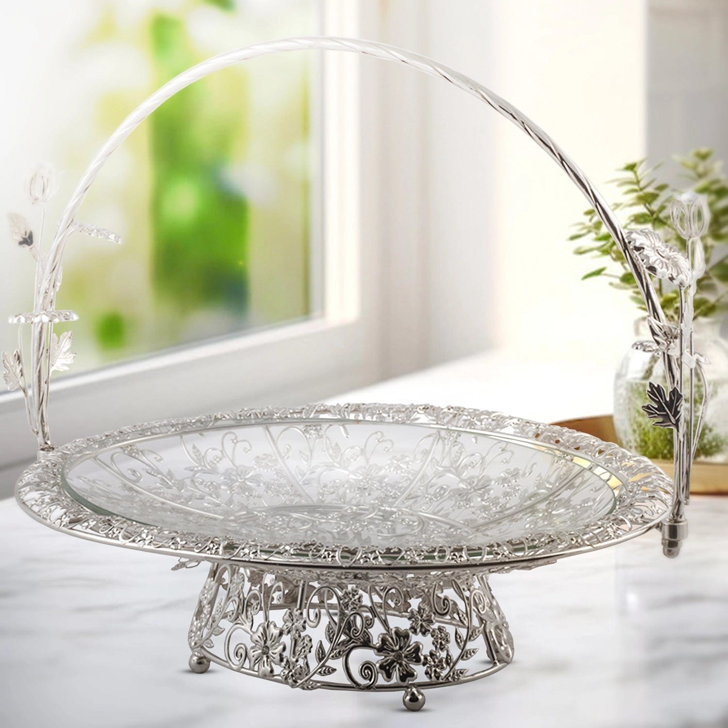 Silver Oval Tray