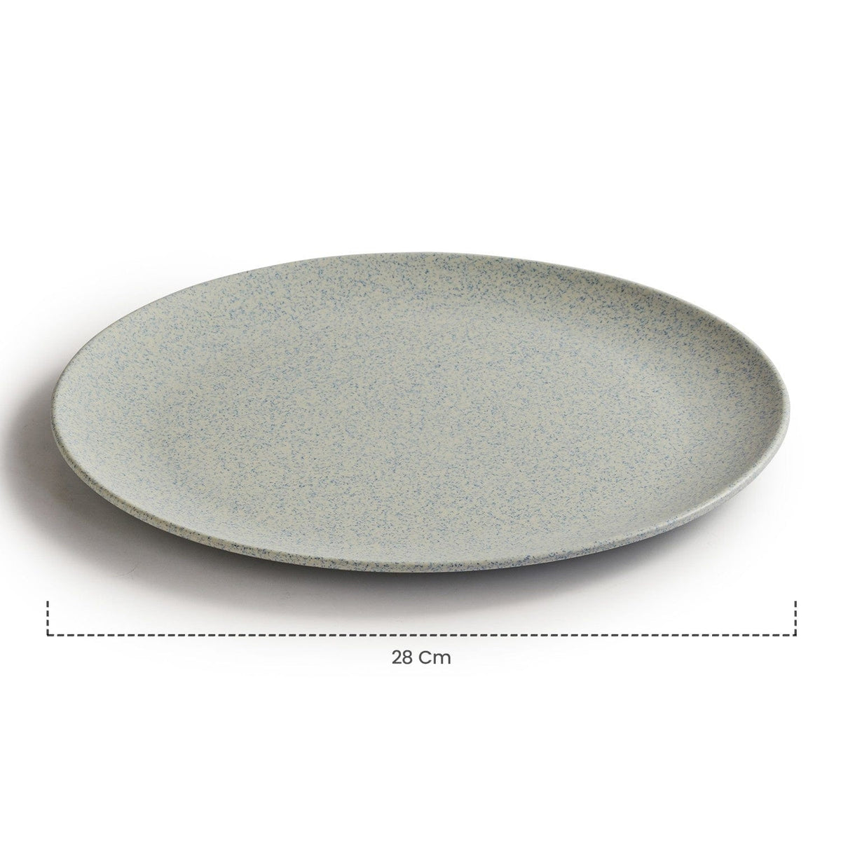 Daily-Use Eco-Friendly Bamboo Fiber Dinner Plate Stylish & Sustainable