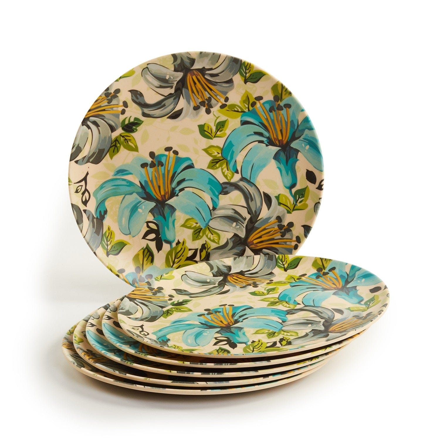 Daily-Use Eco-Friendly Bamboo Fiber Snack Plate: Stylish & Sustainable