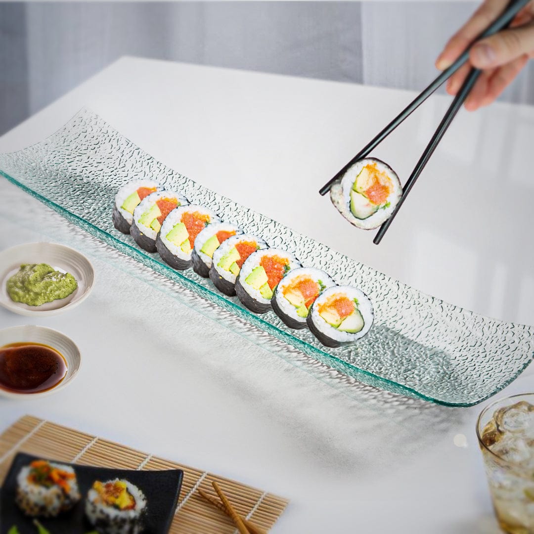 Elegant Glass Platters for Stylish Serving, Versatile & Chic Tableware
