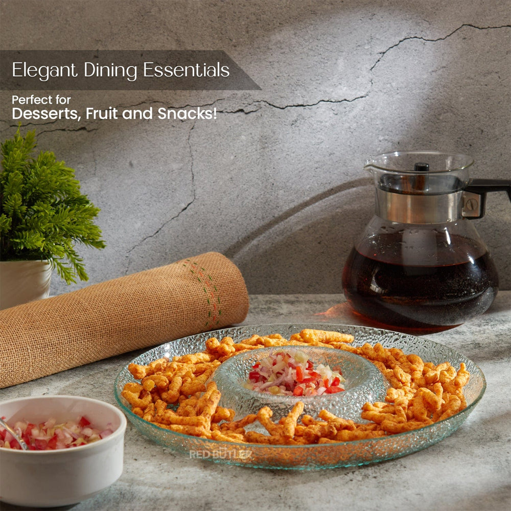 Elegant Glass Platters for Stylish Serving | Versatile and Chic Tableware
