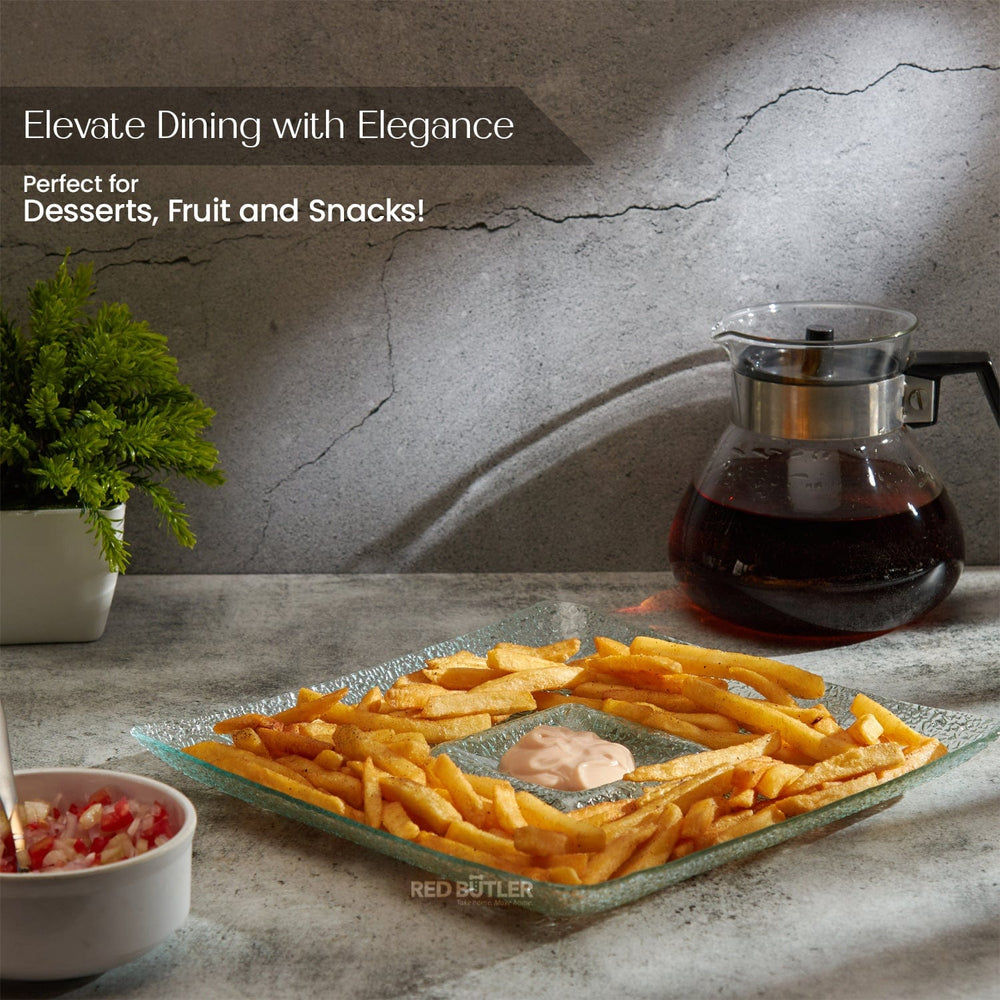 Elegant Glass Platters for Stylish Serving | Versatile and Chic Tableware